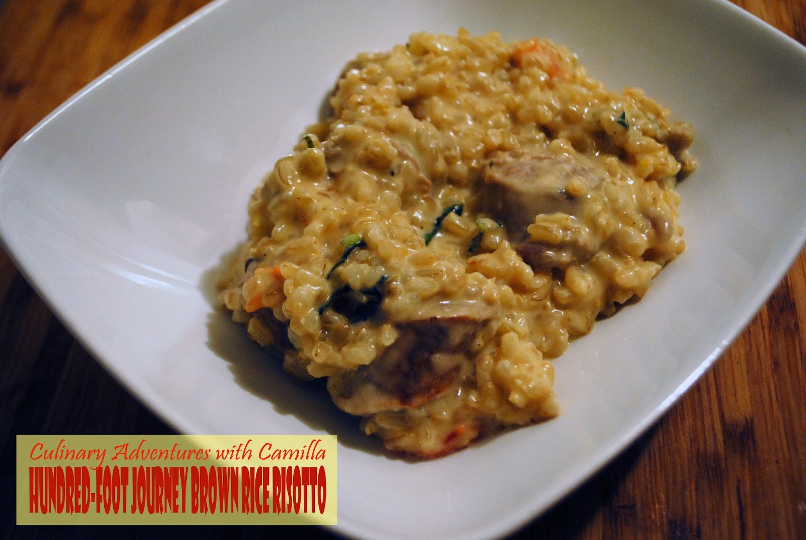5 Ingredient Challenge: Hundred-Foot Journey Brown Rice Risotto