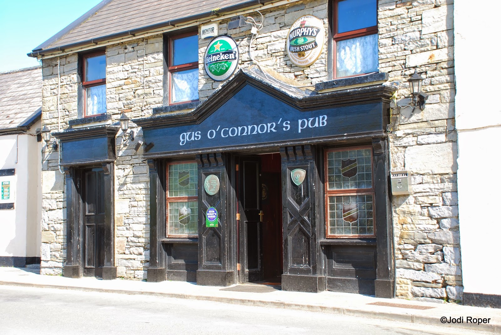 Taking a Step out the Front Door: Gus O'Connor's Pub, Doolan Ireland