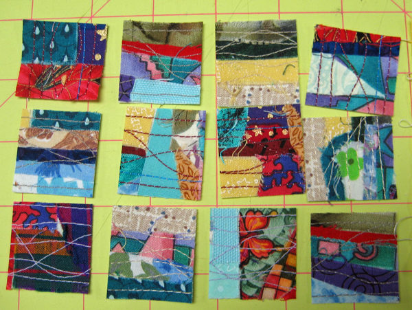 ART - just do it!: Little fabric collages