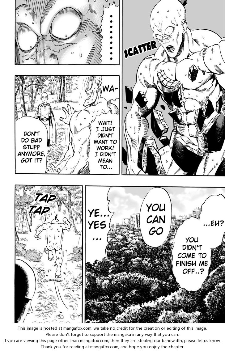 ONE PUNCH MAN CHAPTER 14 | One punch man manga