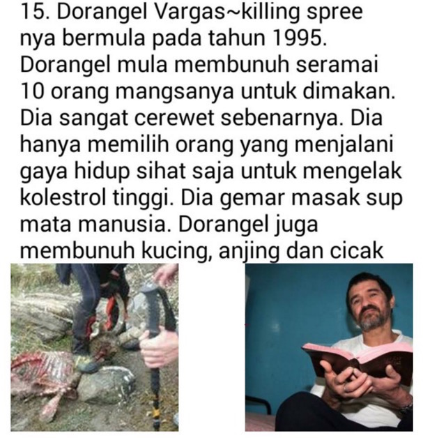 15 Kes Pembunuhan Kanibal Paling Mengerikan Dalam Sejarah (16 Gambar)
