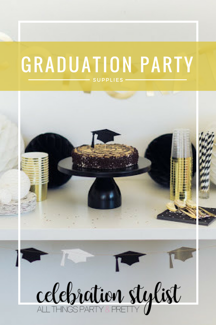 The Perfect Graduation Party Supplies | Celebration Stylist | Popular ...