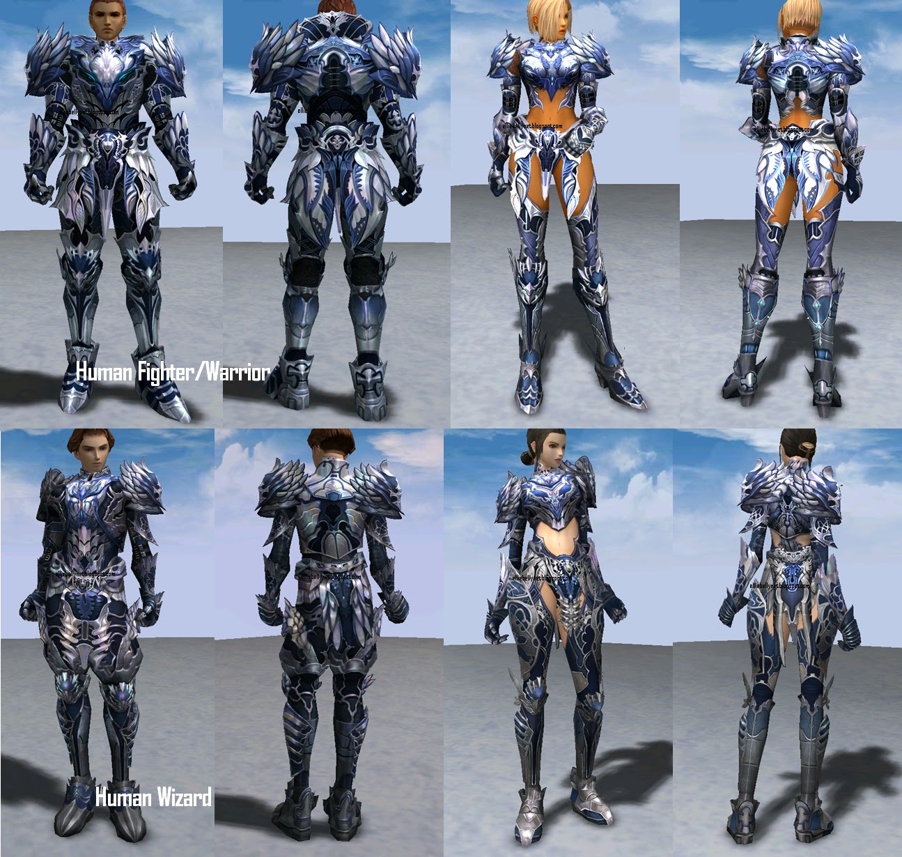 R95 Catheters Armor Set Series Goddess of Destruction - Lineage II News