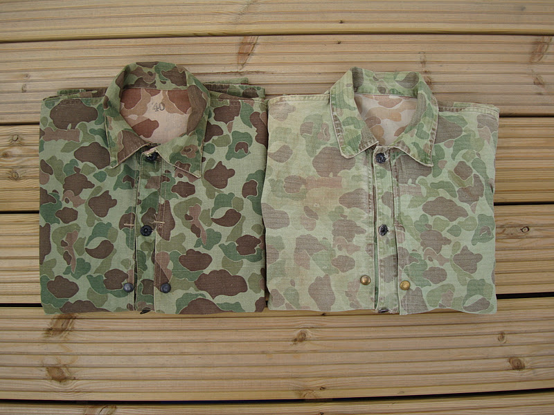 SANFORIZED: WWII P44 USMC FROG SKIN CAMO