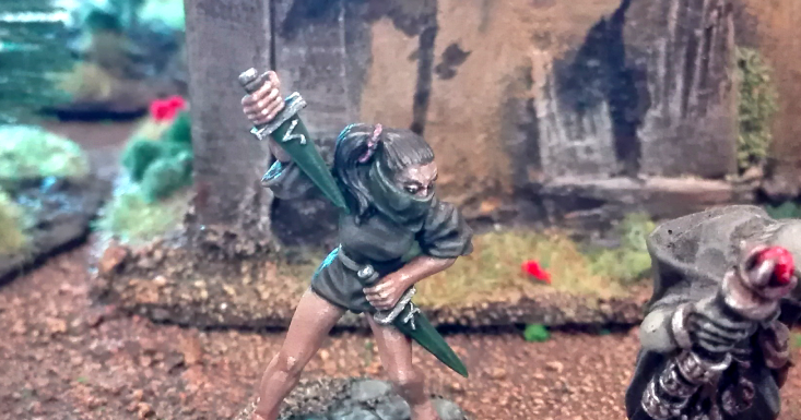 Fantastical Figurines: Double Dagger Assassin