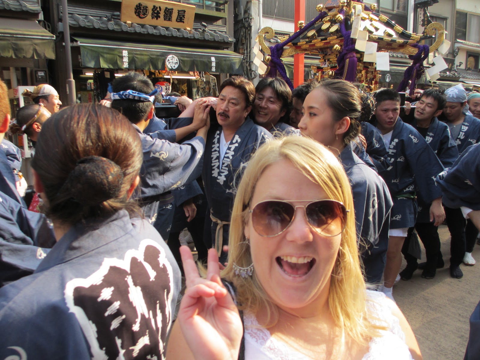 Olav og Jeanette i Asia