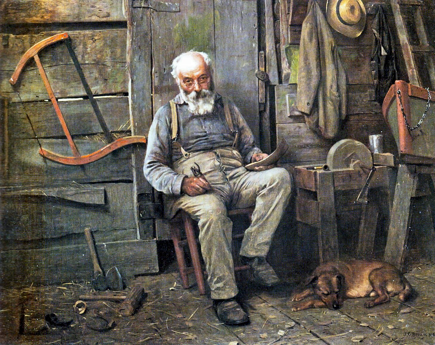 John George Brown | Genre painter | Tutt'Art@ | Pittura * Scultura ...