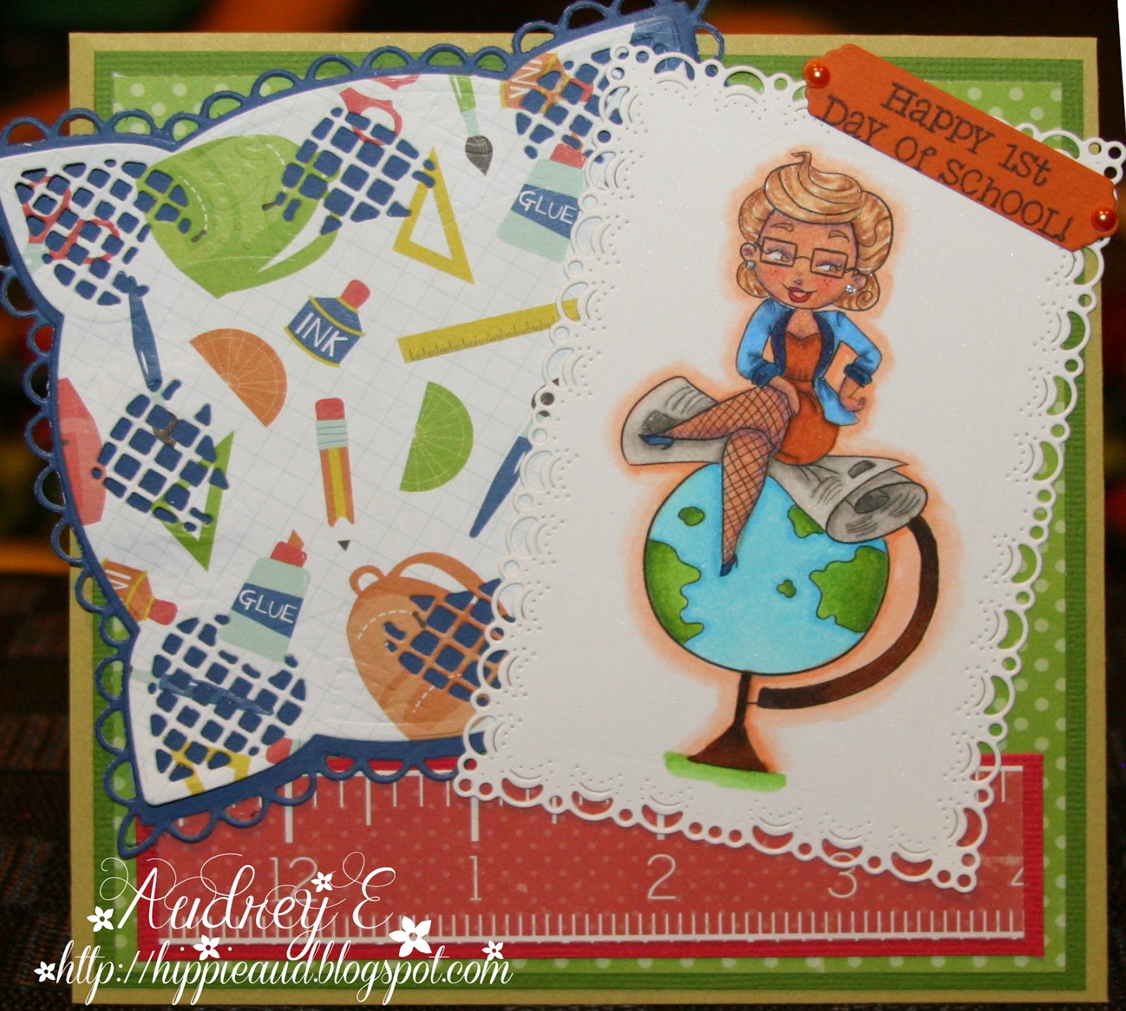Whimsy Stamps Challenge Blog: Challenge 74 - Back To School