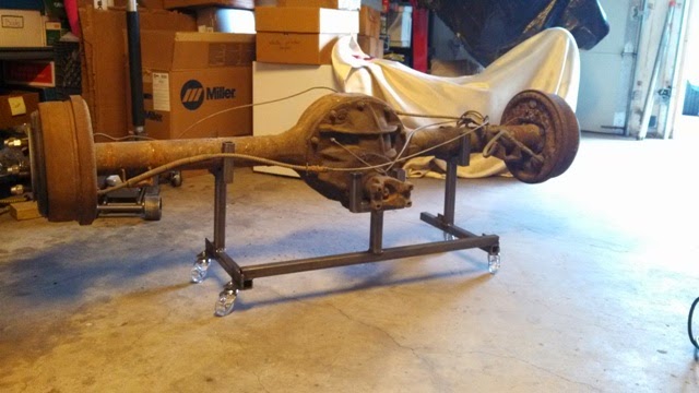 Rear Suspension and Axle Removal