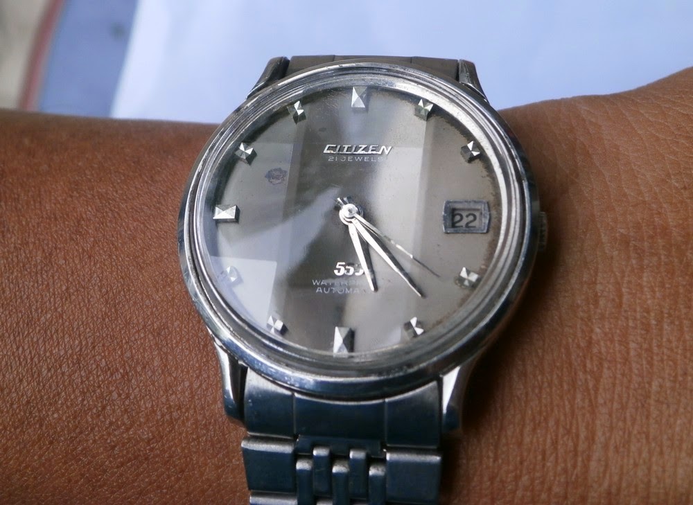 MyLocken Klasik: CITIZEN 555 AUTO Waterproof - SOLD