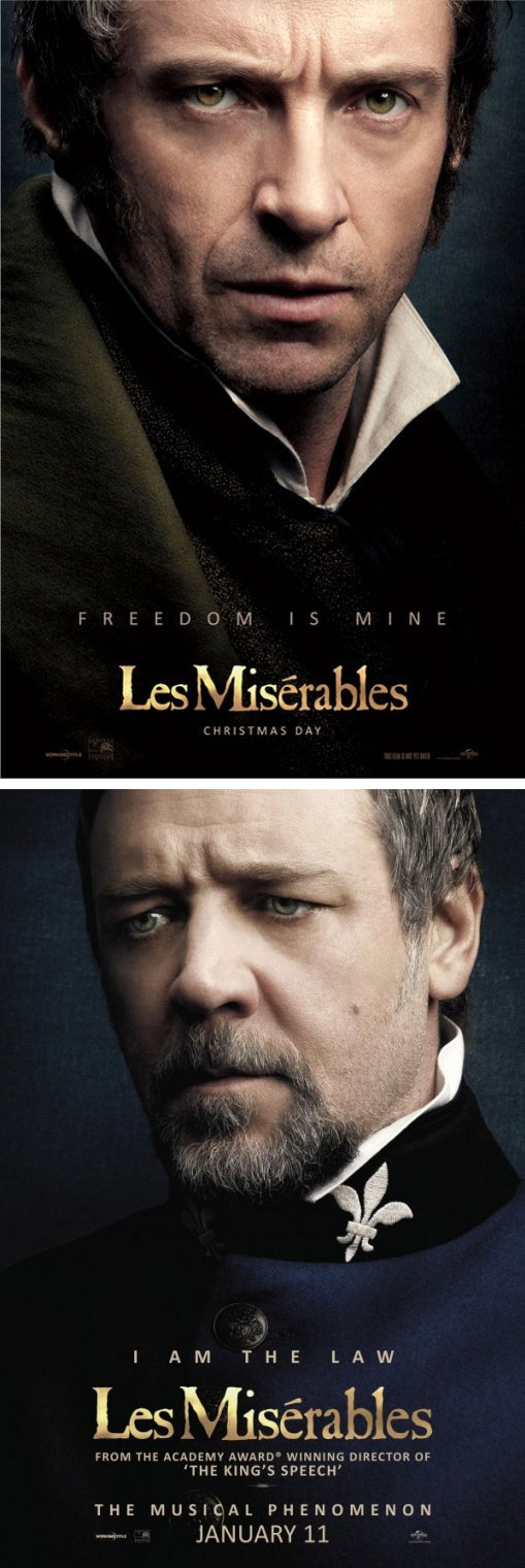 Nuevos pósters de 'Pacific Rim', 'The Last Stand' y 'Le Miserables'