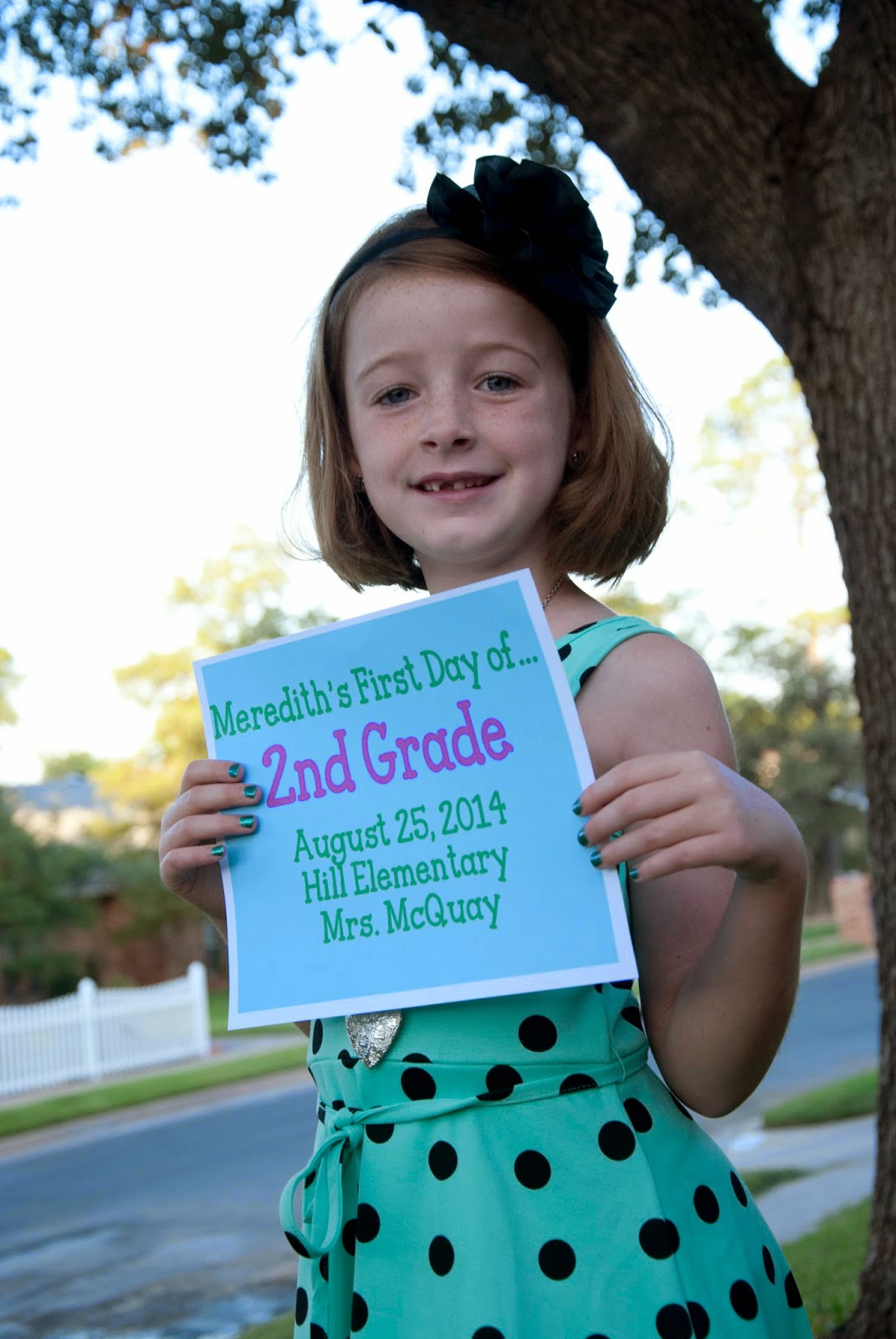 Life with Meredith and Jillian: First Day of Kinder and 2nd Grade