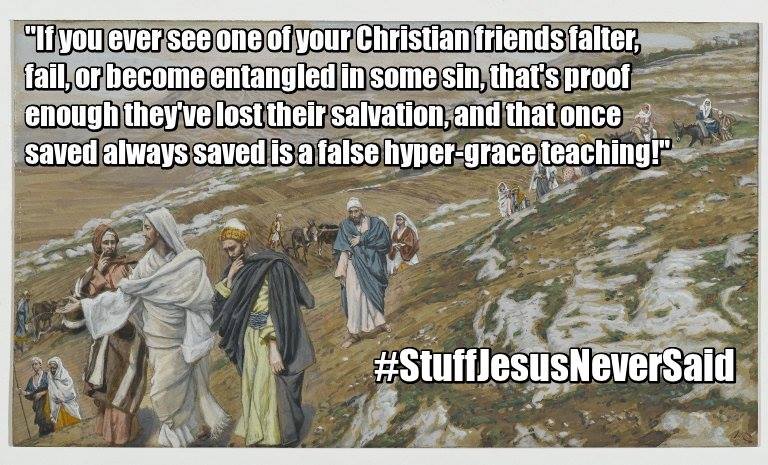 ALL THE TIME GOD IS GOOD!: Secure in Grace: Does It Really Matter If ...