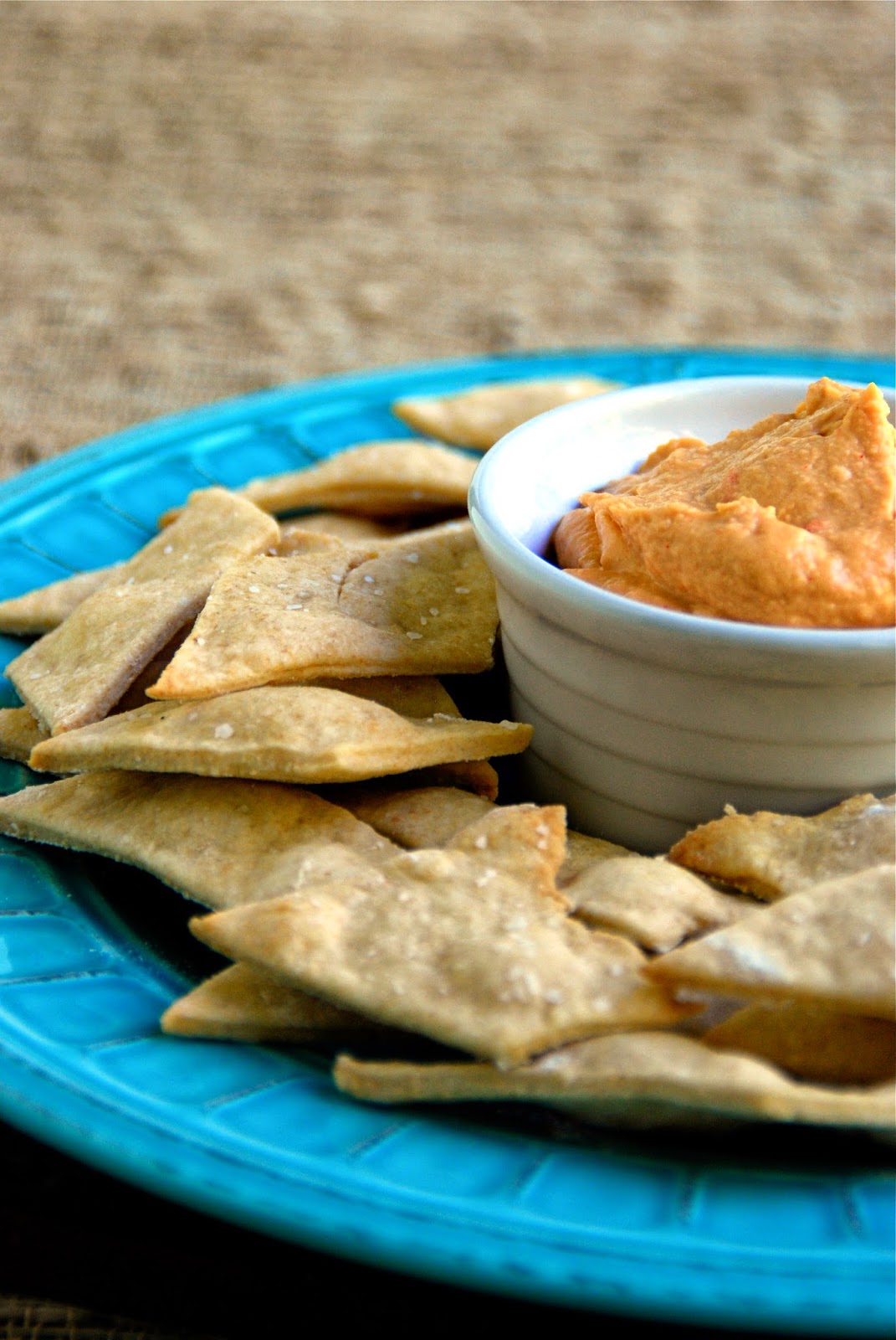 New to the Table: Whole Wheat Garlic Crackers
