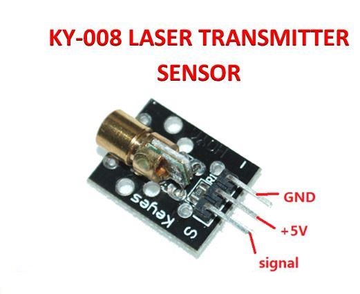 John Sylvester's Tech Blog: Blinking Laser light using KY-008 laser ...