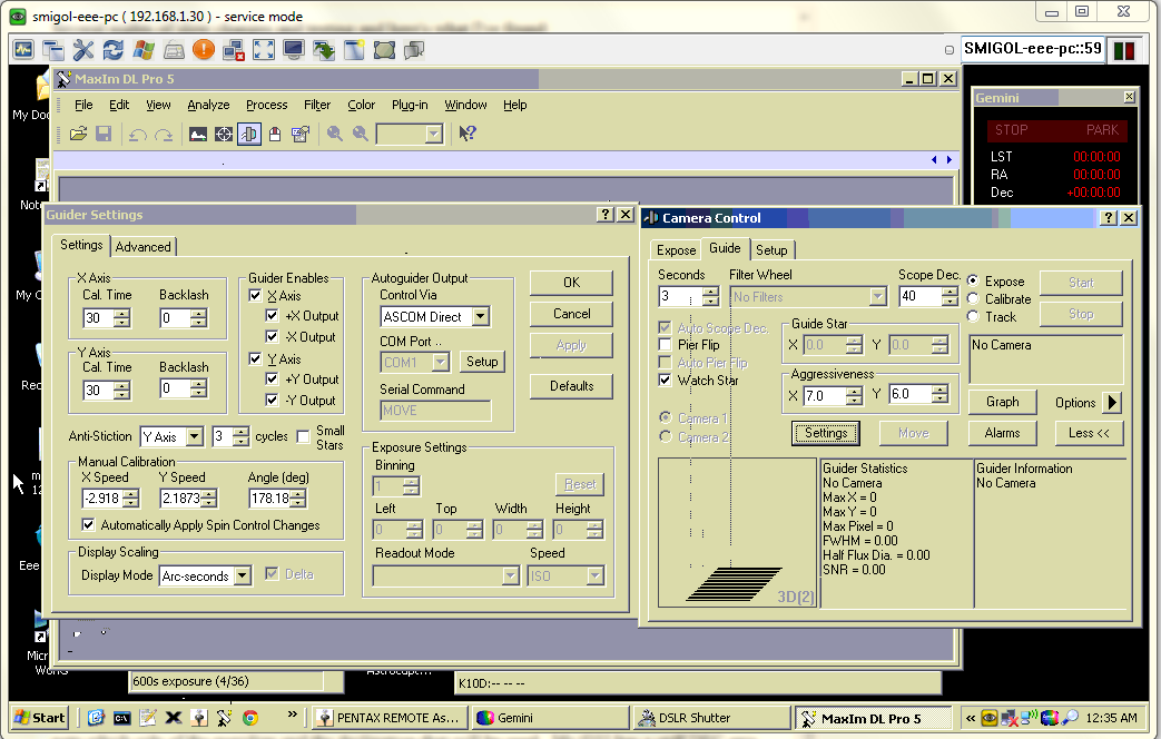 Losmandy G11 Gears and Stiction