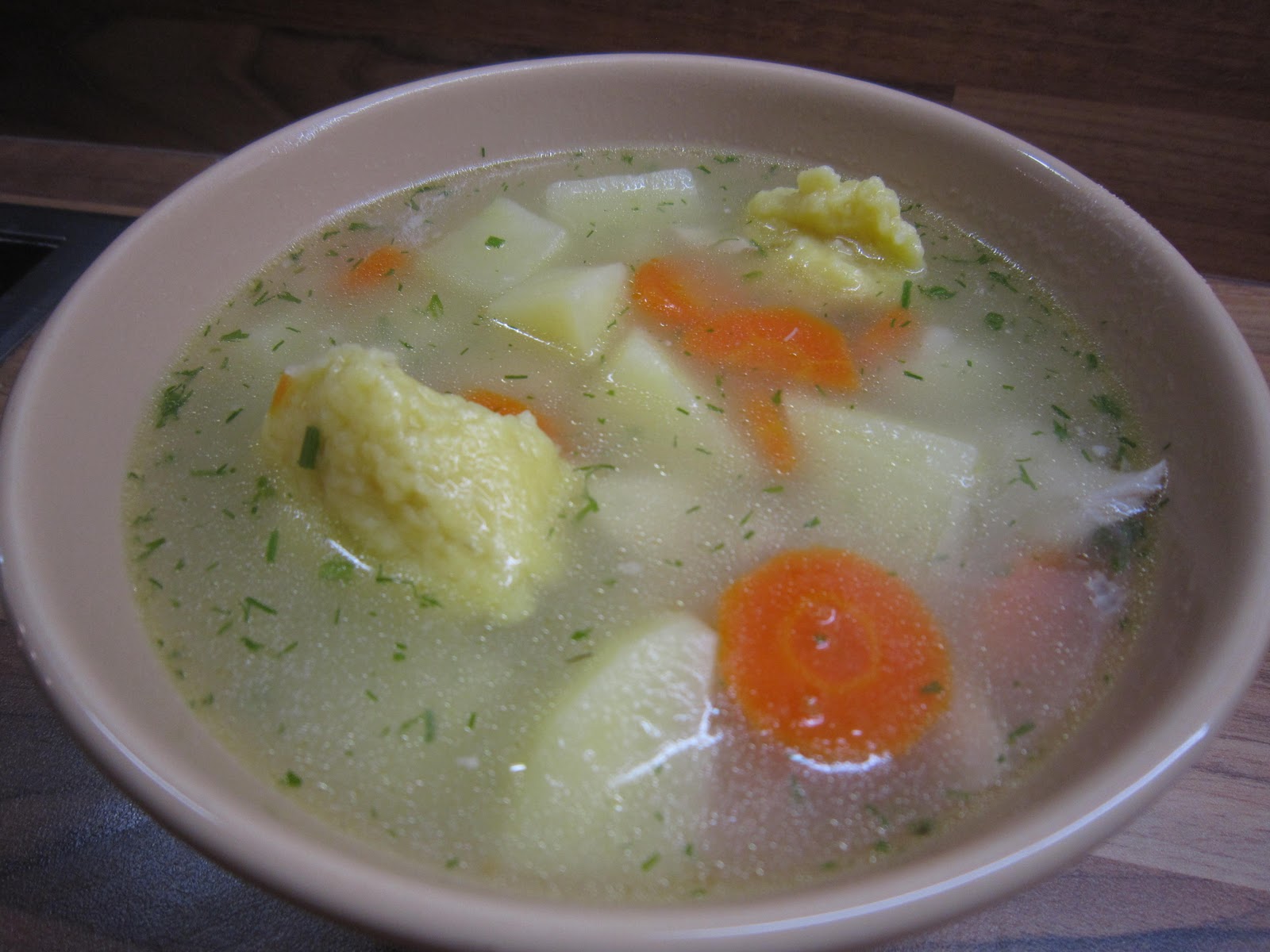 Mammu kokkamised: Kana-klimbisupp