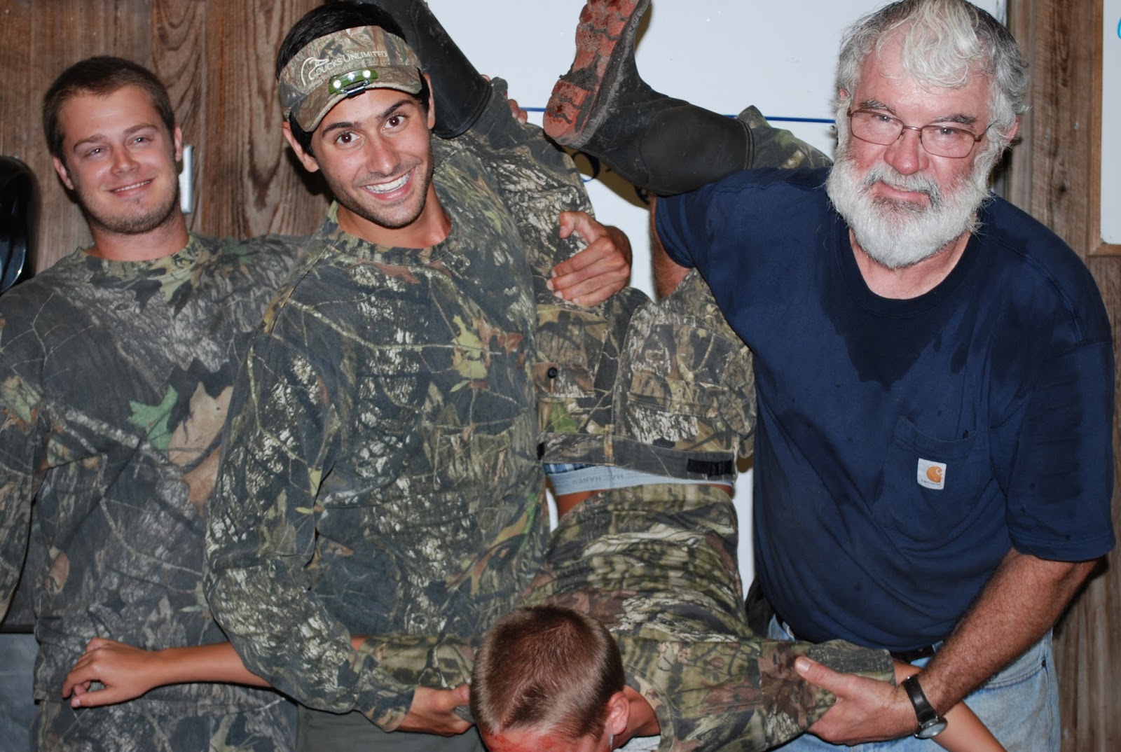 Cordray's: Joseph Lempesis got his first deer. It had 5 points!