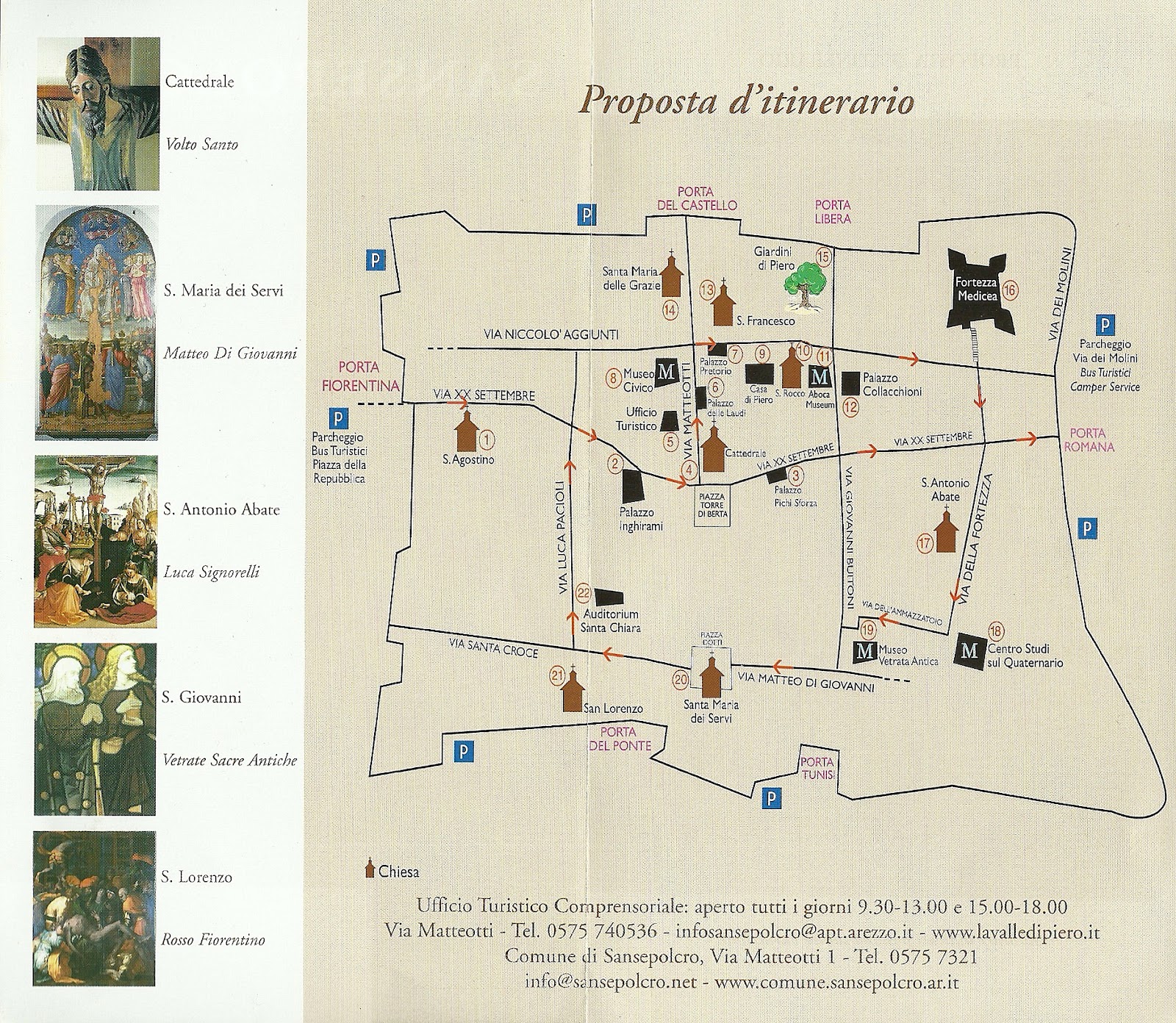 The traveler's drawer: SANSEPOLCRO (Arezzo, Italia). Città di Piero ...