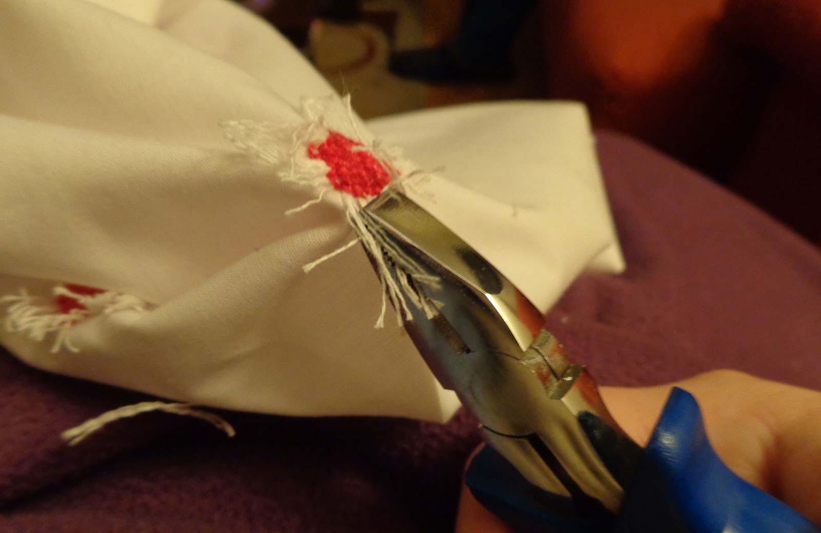 Lios de Hilos: Deshilachado