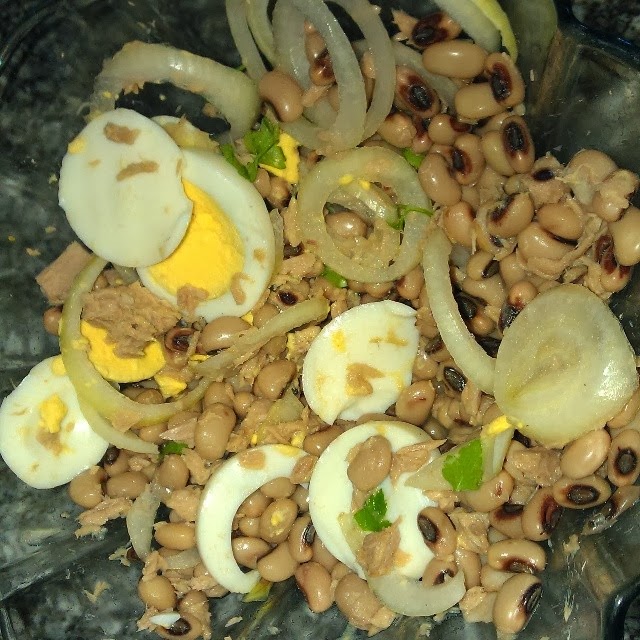 Salada De Feijão Frade E Atum | Os segredo(s) da minha dieta