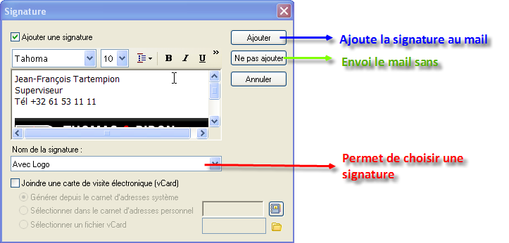 Espace Formation: Groupwise : Comment personnaliser sa signature