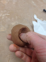 Rachel Dorn Ceramic Sculpture: Second Grade Clay Rattle Project