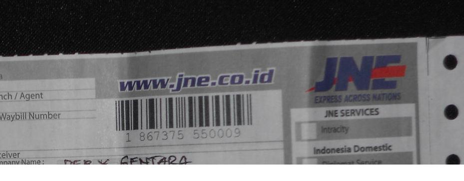 endurance Blog: Cara melacak proses pengiriman kami lewat JNE
