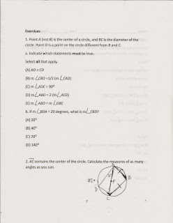 Geometry, Common Core Style: PARCC Practice Test Question 29 (Day 174)