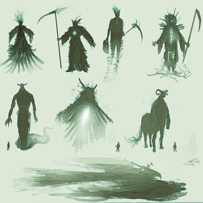 My Blog: Death (Character Design Assignment)