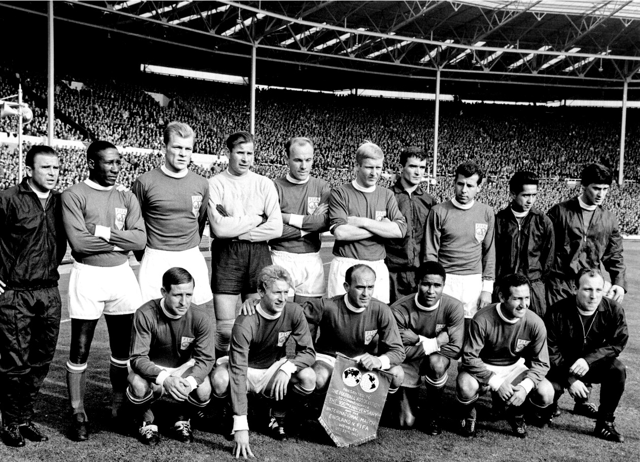 SELECCIÓN FIFA RESTO DEL MUNDO contra Inglaterra 23/10/1963