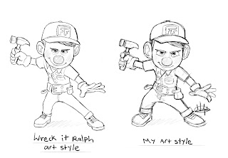 The art of Luigi Lucarelli: Wreck it Ralph style :)