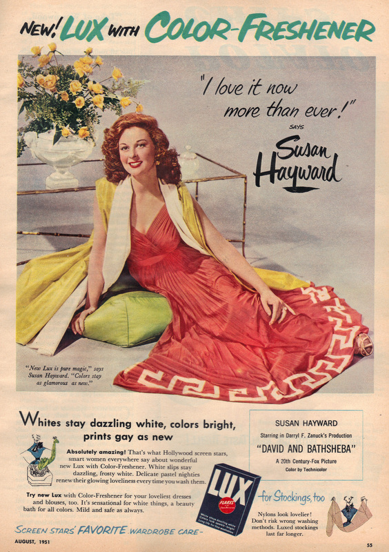 Vintage Woman's Day Ads - Organized Clutter