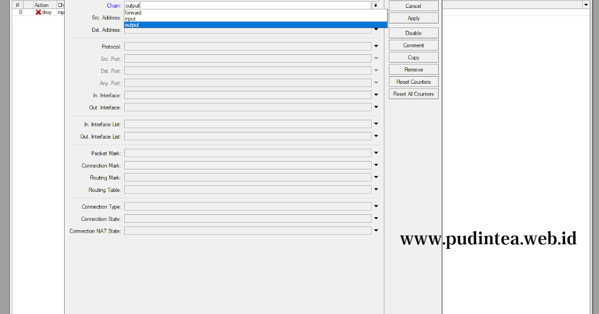 Memahami perbedaan Input Output dan Forward pada Filter Rules Mikrotik ...