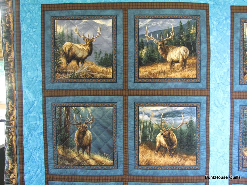 Quilting In The BunkHouse: Elk Quilt