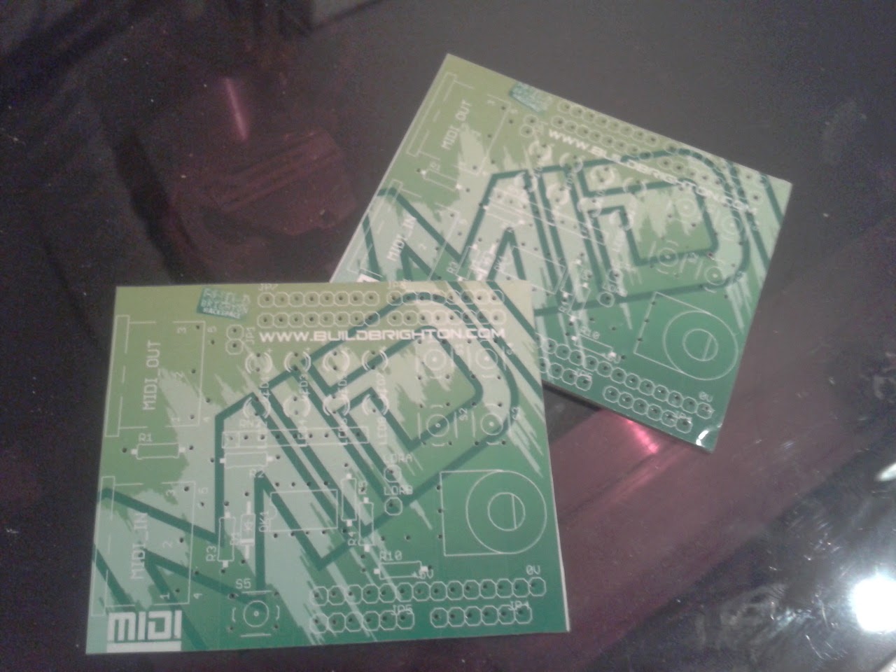 CNC Machine Tutorial: Arduino MIDI playground boards