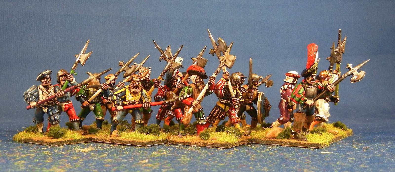 Bob's Miniature Wargaming Blog: More 28mm renaissance