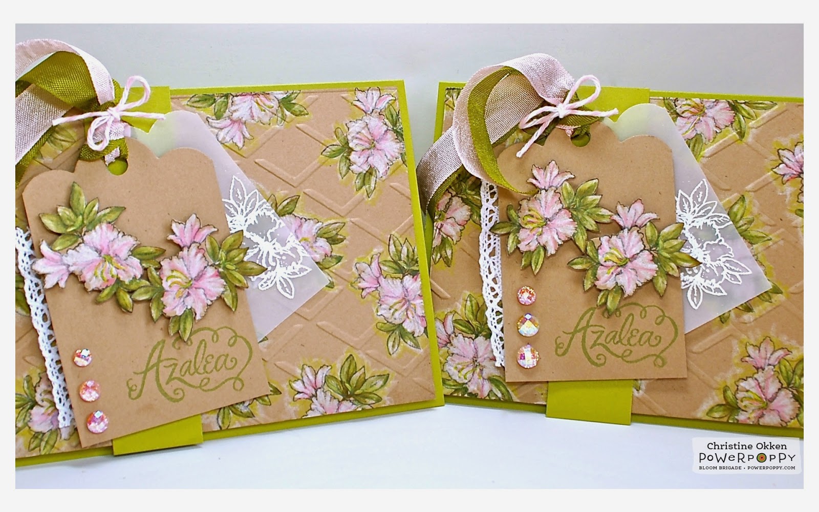 ChristineCreations: Soft Azalea Pair