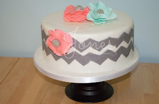 Jones Sweet Shoppe: Chevron Cake