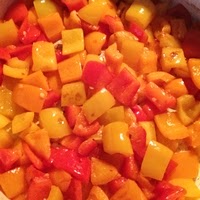 Bell Pepper Curry ~ Capsicum masala ~ With Stepwise pictures | Veg ...