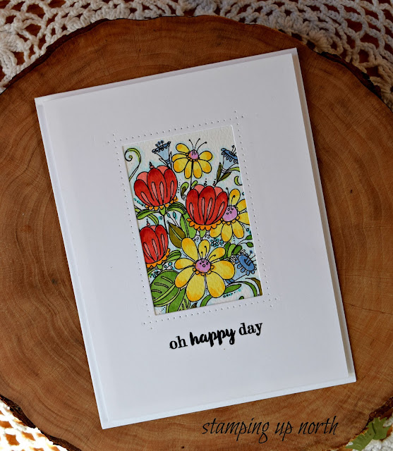 stamping up north with laurie: Memory Box Pinpoint Single Frame