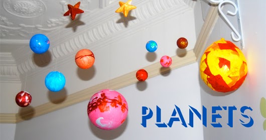 At home with Ali: Making the planets