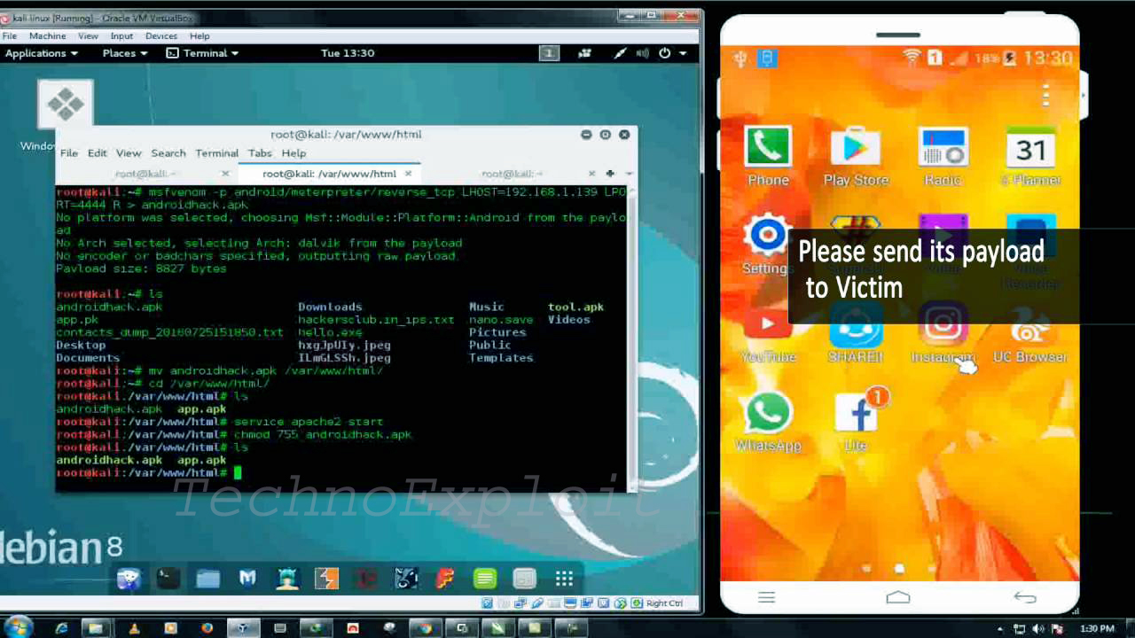 Metasploit Autohide Android Payload Icon After Running Technoexploit