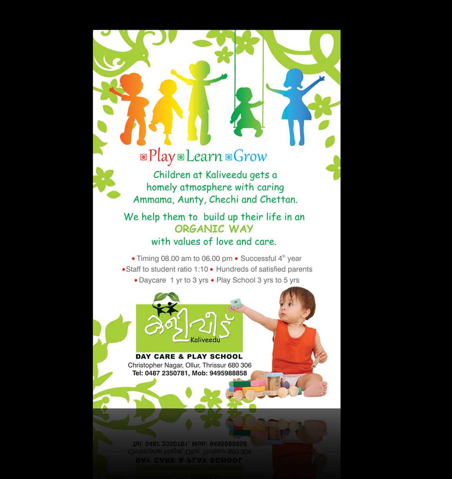 C & O ad-ventures: Flyer for Play School