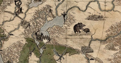 Jhaeman's Detritus: Shattered Star Poster Map Folio [RPG]