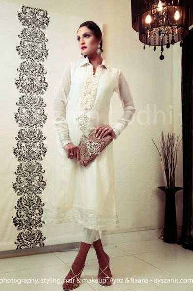 Nazrah Lodhi Dress Collection 2014-2015 ~ She9 | Change the Life Style