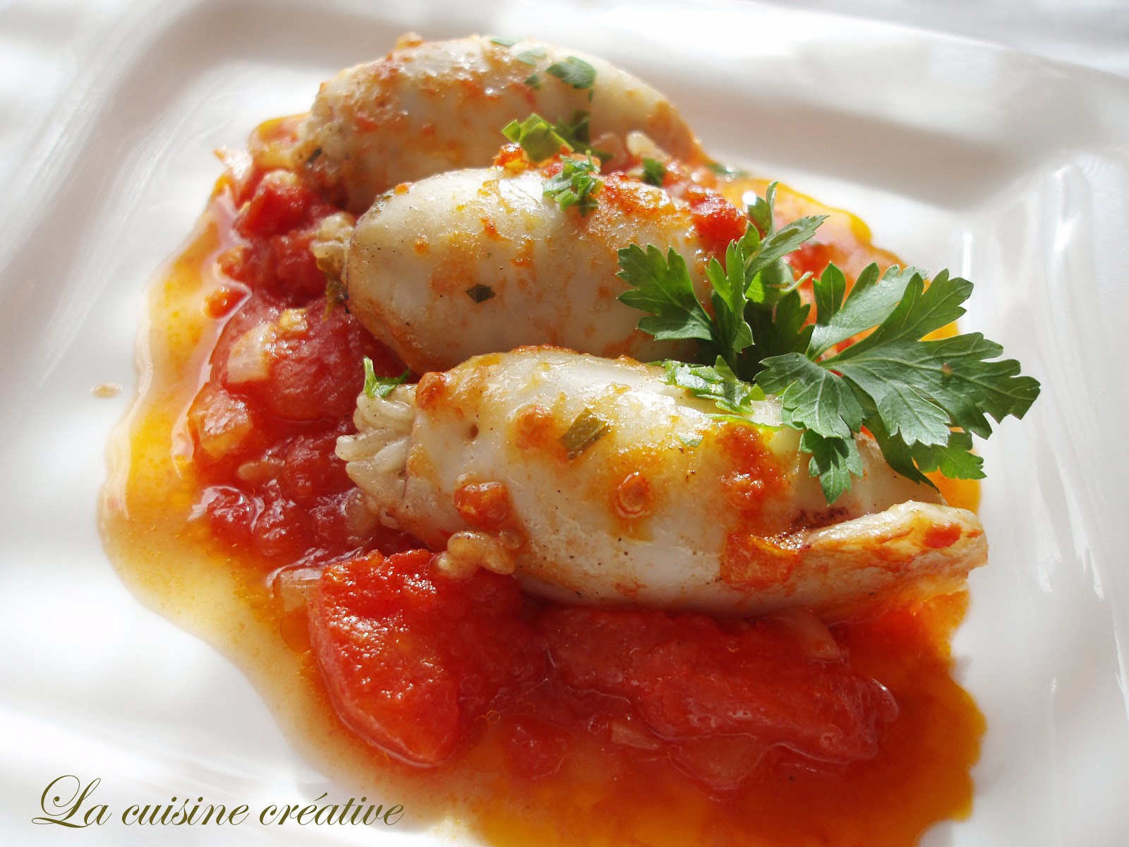 La cuisine creative: Punjene lignje na dva načina