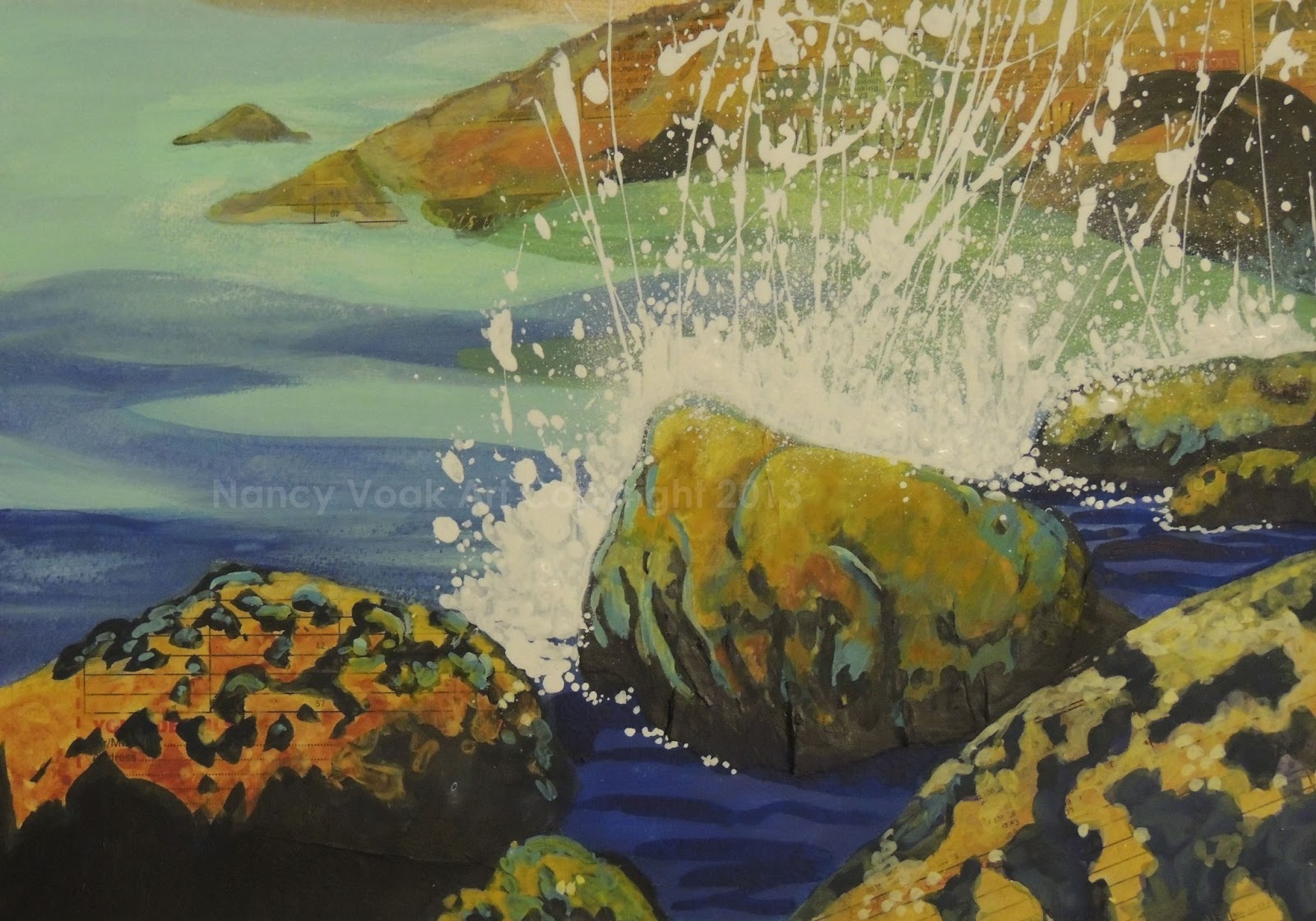 Nancy Voak Art: Big Splash