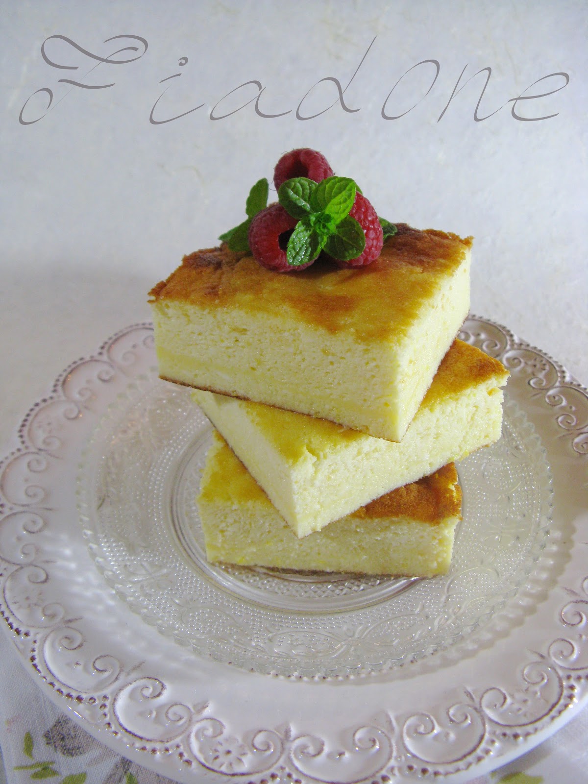 J'en reprendrai bien un bout...: Fiadone