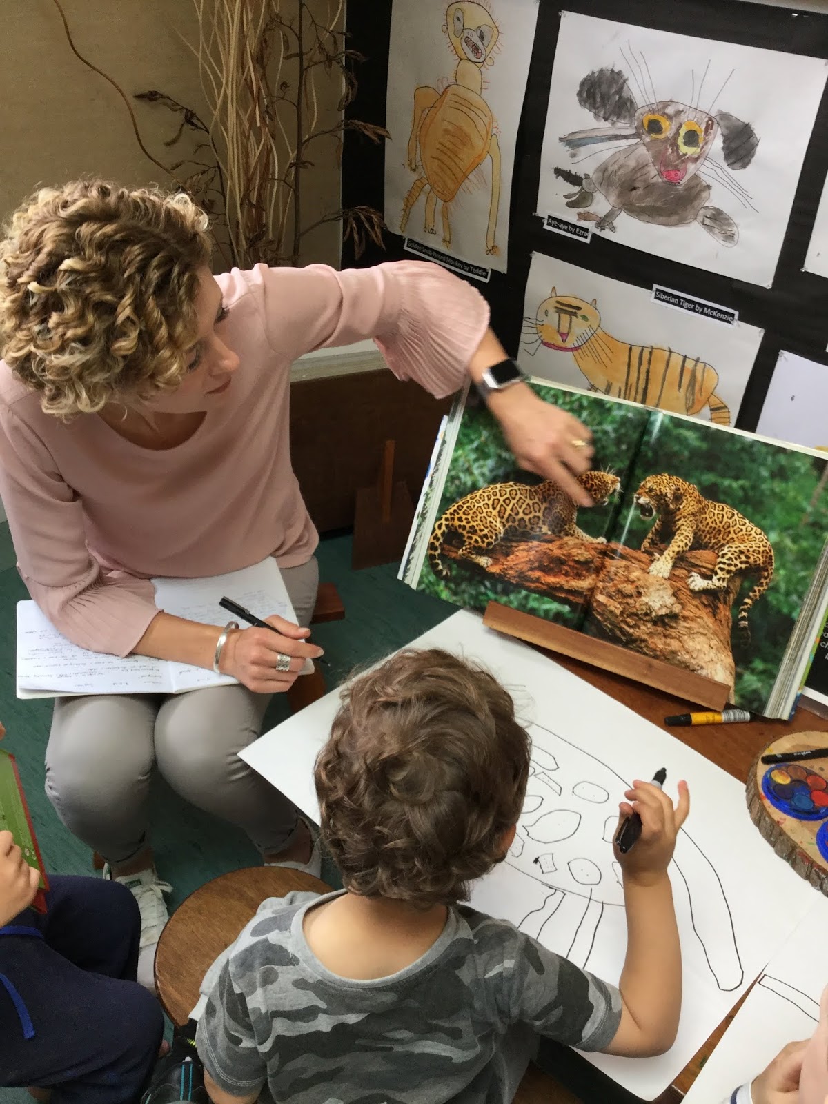 Mairtown Kindergarten: Children's inquiry into endangered animals.